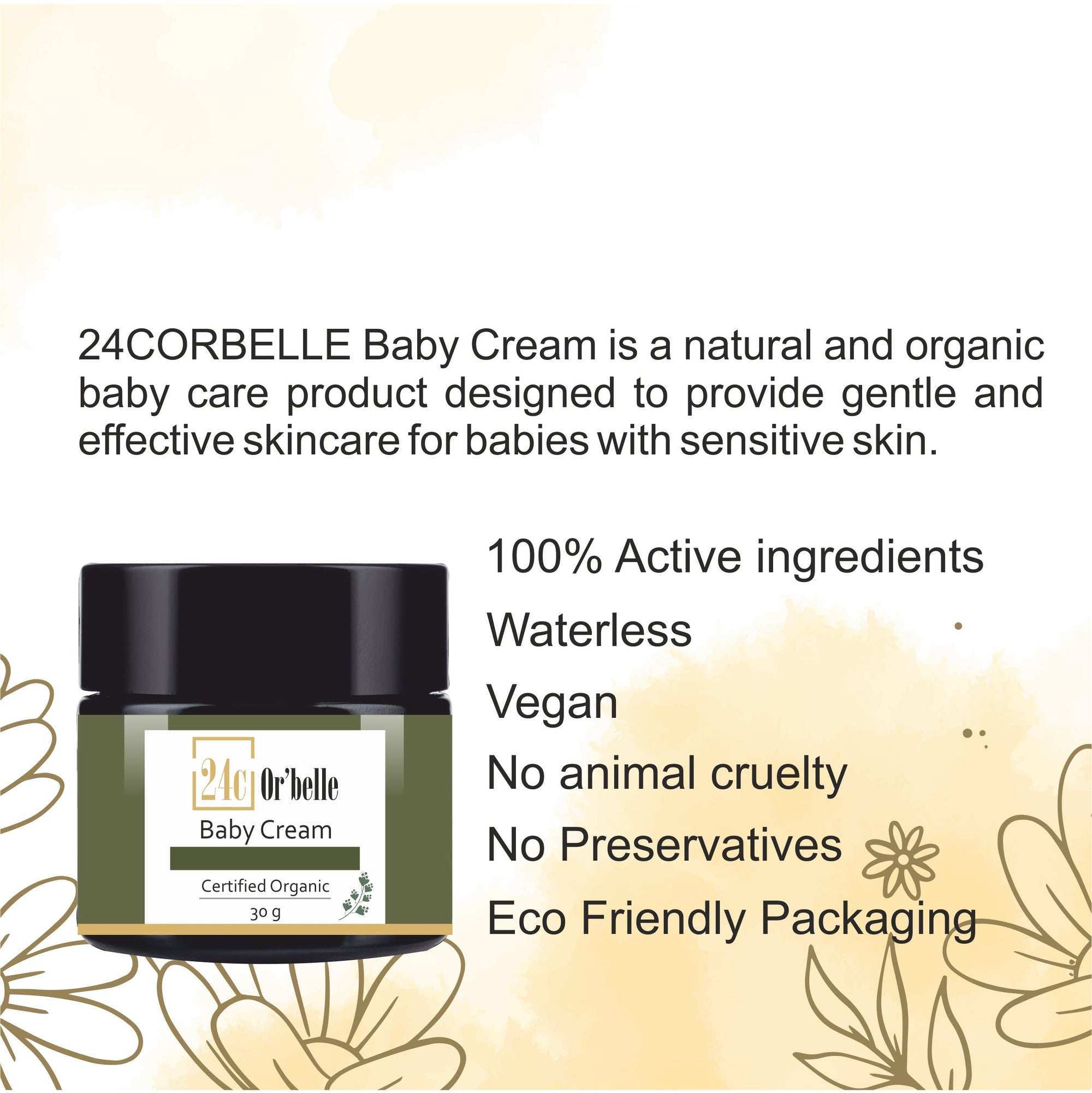 BABY CREAM – 24Corbelle